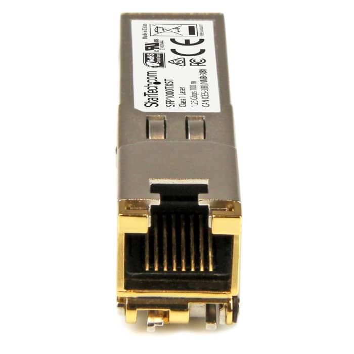 SFP1000TXST StarTech.com | StarTech.com MSA Compatible RJ45 Copper ...