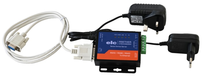 RSETHER ELC | ELC LAN Adapter for Use with RS232, RS422 to Ethernet ...