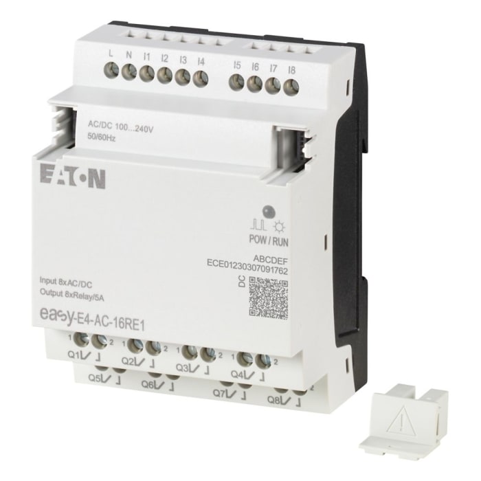 197222 EASY-E4-AC-16RE1 Eaton | Eaton EasyE4 Series Module, 100 → 240 V ...