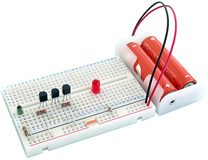 SBS-201 Sunhayato | SBS-201, Breadboard Solderless Breadboard Kit 83 x ...