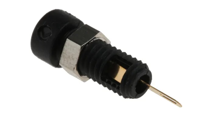 930308700 Hirschmann Test & Measurement | Hirschmann Test & Measurement Black Female Banana ...