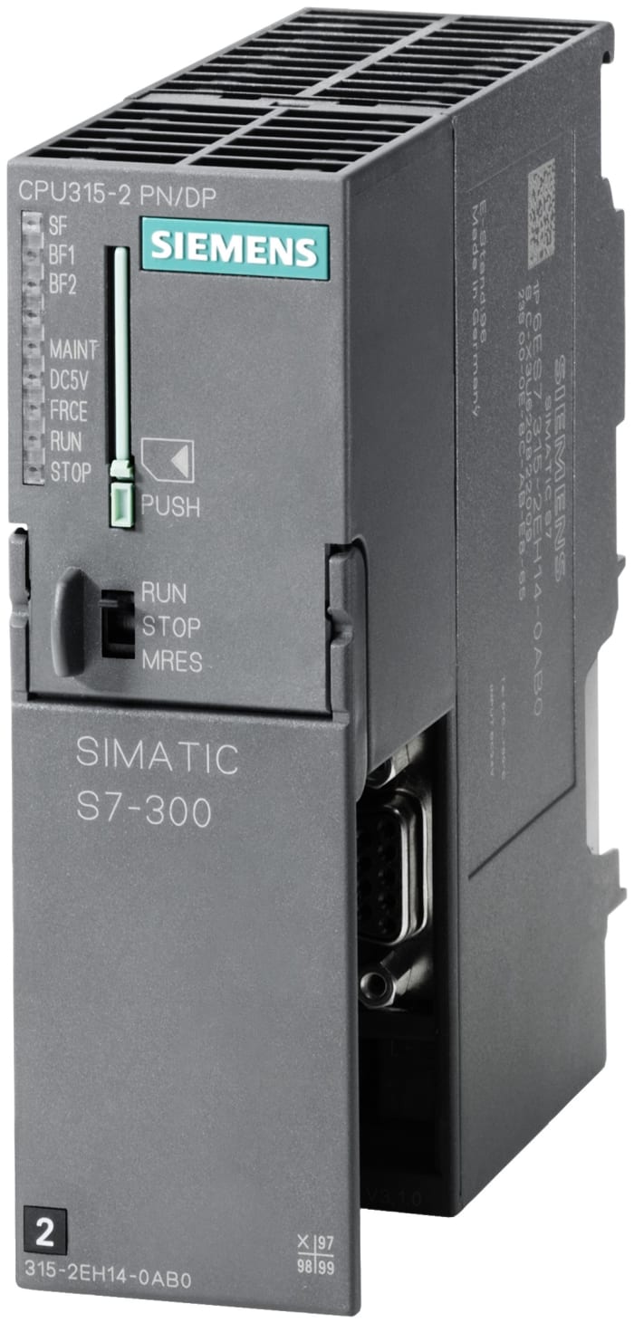 6ES7315-2EH14-0AB0 Siemens | Siemens SIMATIC S7-300 Series PLC CPU for ...