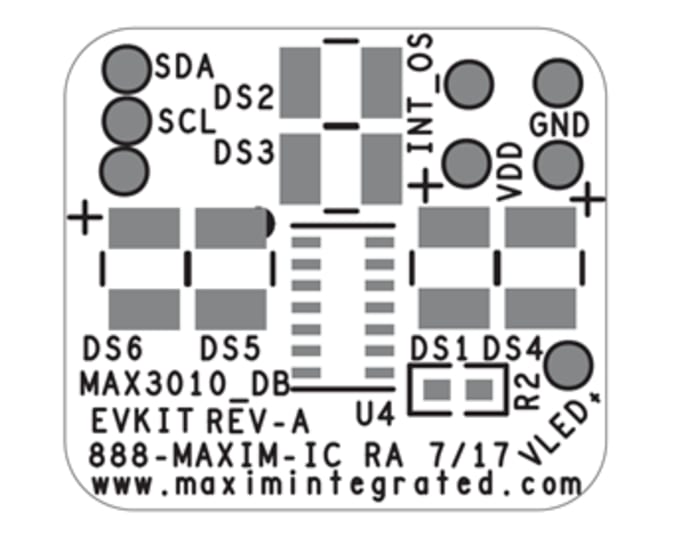 MAX30101ACCEVKIT# Maxim Integrated | Maxim Integrated EV Accelerometer ...