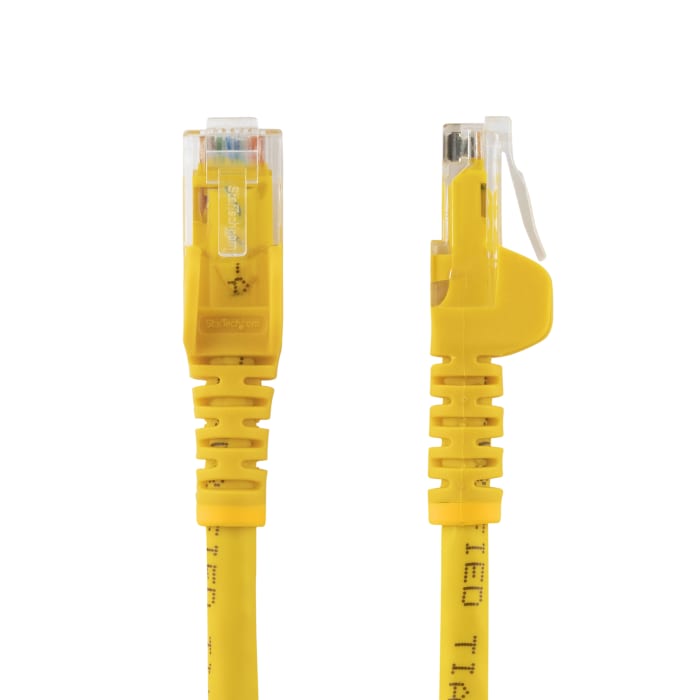 N6PATC50CMYL StarTech.com | StarTech.com, 0.5m Cat6, Yellow RJ45 to ...