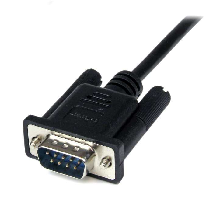 SCNM9FM1MBK StarTech.com | StarTech.com Female 9 Pin D-sub to Male 9 ...