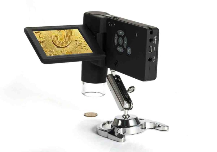 RS PRO | RS PRO USB Digital Microscope, 5M pixels, 10 - 300, 1200 ...