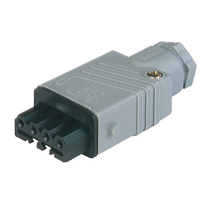 932533106 STAK 4 Hirschmann | Conector de potencia industrial Hembra ...