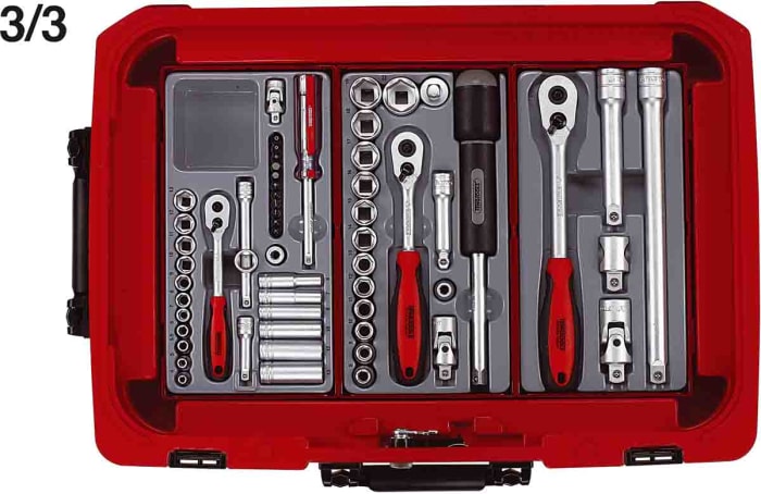 SC04 Teng Tools | Teng Tools 100 Piece Automotive Tool Kit with Case ...