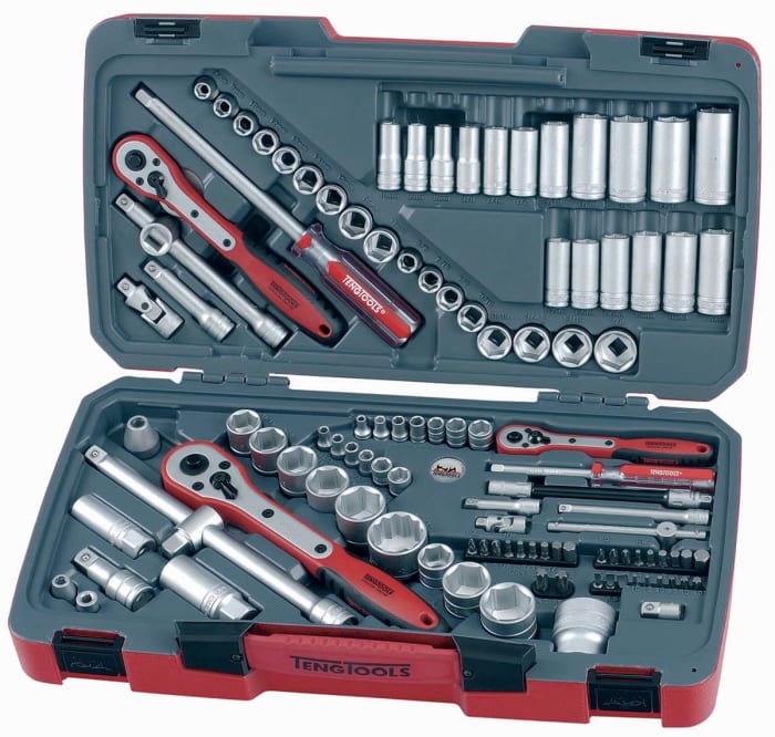 TM111 Teng Tools | Teng Tools 111-Piece Imperial, Metric 1/2 in; 1/4 in ...