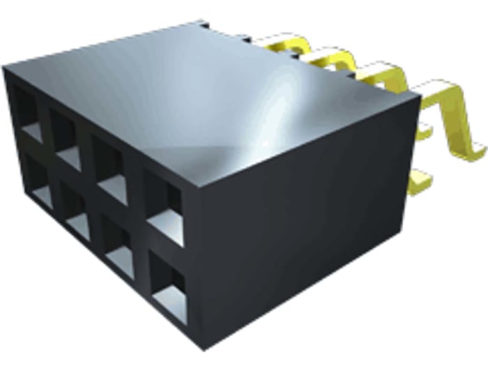 SMH-110-02-L-D Samtec | Samtec SMH Series Straight Surface Mount PCB ...