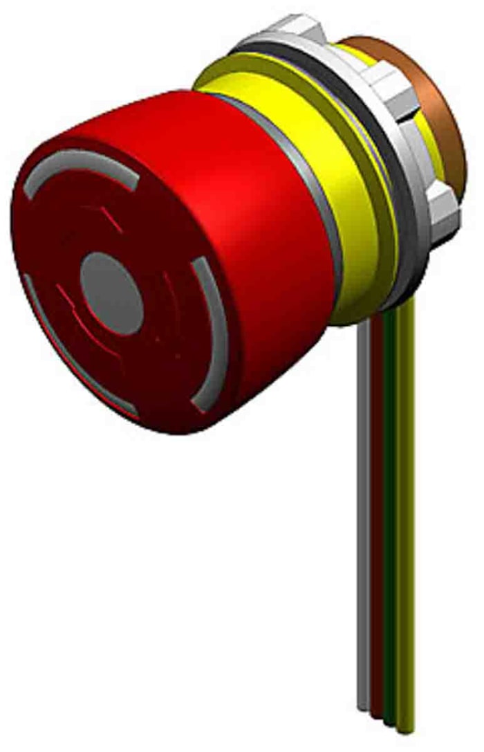 84-5140.0040 EAO | EAO 84 Series Twist Release Emergency Stop Push Button, Panel Mount, 22mm ...