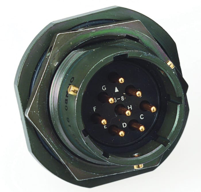 MS3106E14S-6P Amphenol Industrial | Amphenol Industrial, MS, Copper ...