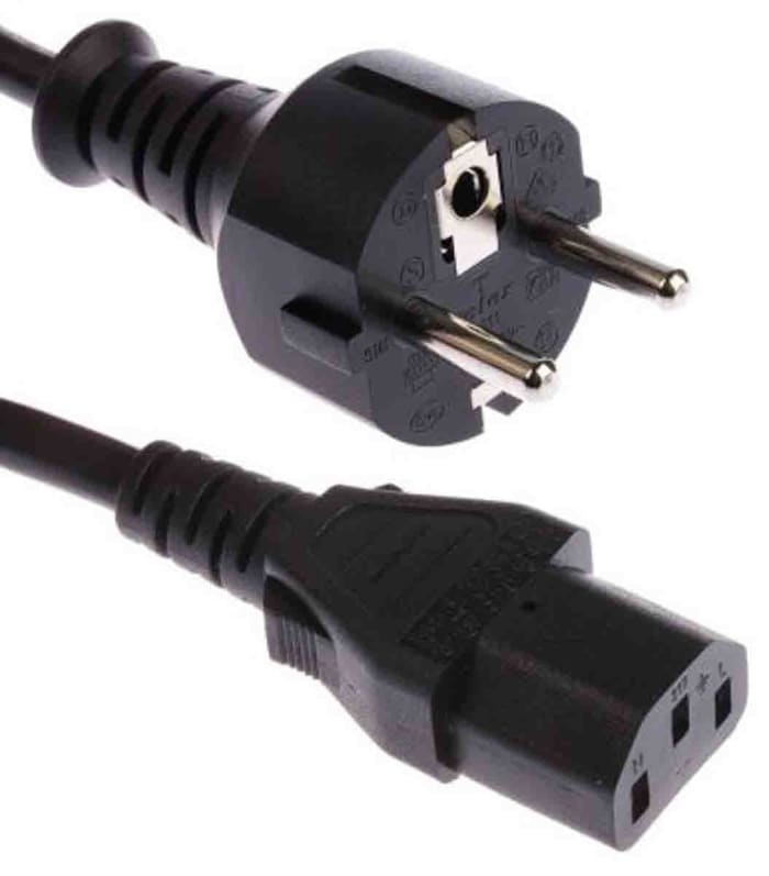 RS PRO | RS PRO IEC C13 Socket to CEE 7/7 Plug Power Cord, 3m | 201 ... RS PRO | RS PRO IEC C13 Socket to CEE 7/7 Plug Power Cord, 3m | 201 ...