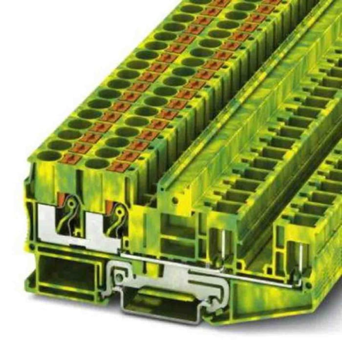 3061842 Phoenix Contact | Phoenix Contact 4-Way Earth Terminal Block ...