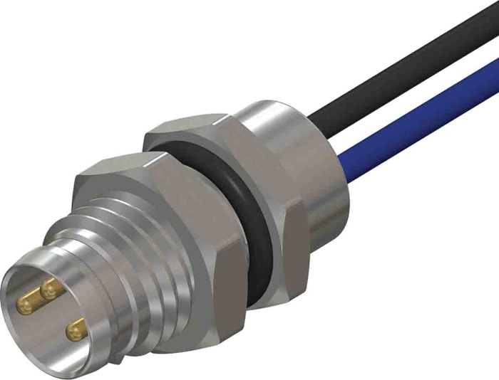 RS PRO | Conector circular RS PRO macho de 3 vías, Montaje trasero ... RS PRO | Conector circular RS PRO macho de 3 vías, Montaje trasero ...