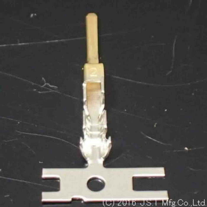 SJ2M-01GF-M1.0N JST | JST J2000 Series Male Crimp Terminal, 24 → 20AWG ...