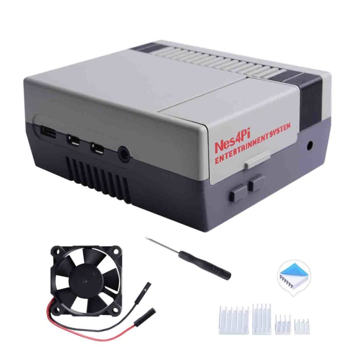 ZP-0086 52Pi | 52Pi ABS Case for use with Raspberry Pi 4B in Grey | 202 ...