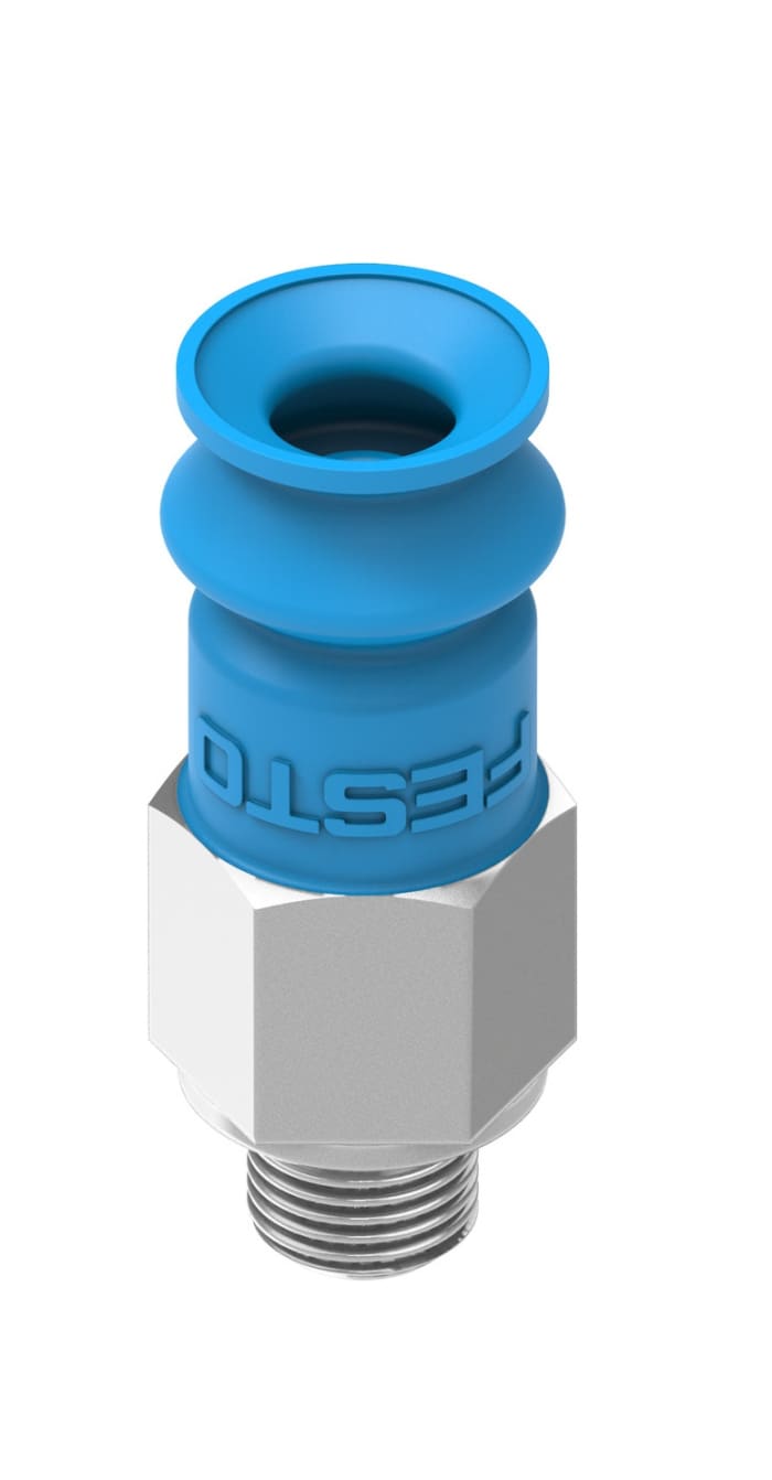 VASB-8-M5-PUR-B Festo | Festo 8mm PUR Suction Cup VASB-8-M5-PUR-B, M5 ...