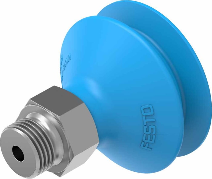VASB 40 1 4 PUR B Festo Festo 40mm Bellows PUR Suction Cup VASB 40 1 4 PUR B G 1 4 202 2825 RS Components