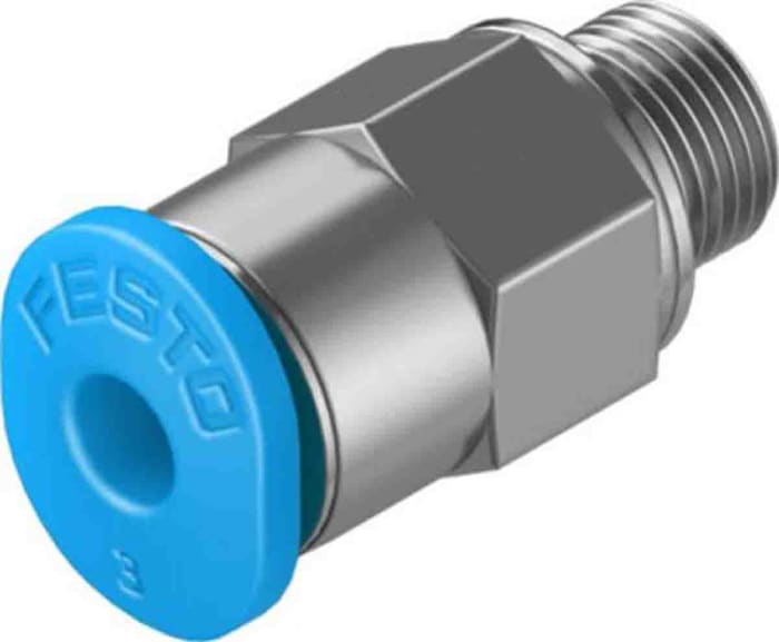 QSM-M5-3-100 Festo | Festo Straight Threaded Adaptor, M5 Male to Push ...
