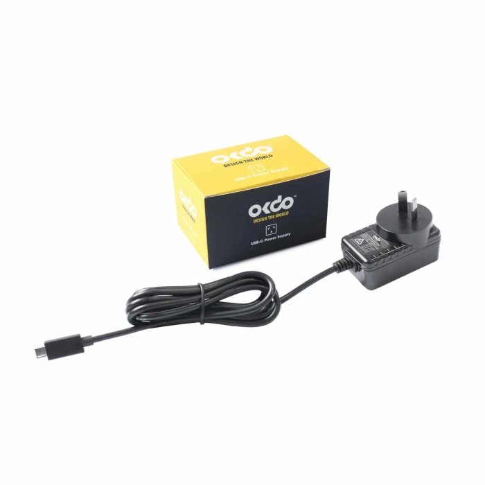FJOS2003014 Okdo | Okdo Raspberry Pi Power Supply, USB Type C with AUS ...