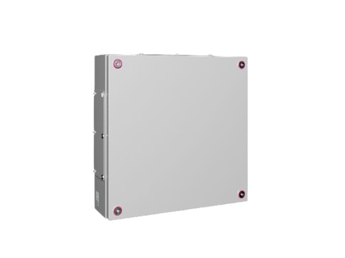 1539000 Rittal | Rittal KX Series Sheet Steel Wall Box, IP55, 400 mm x ...