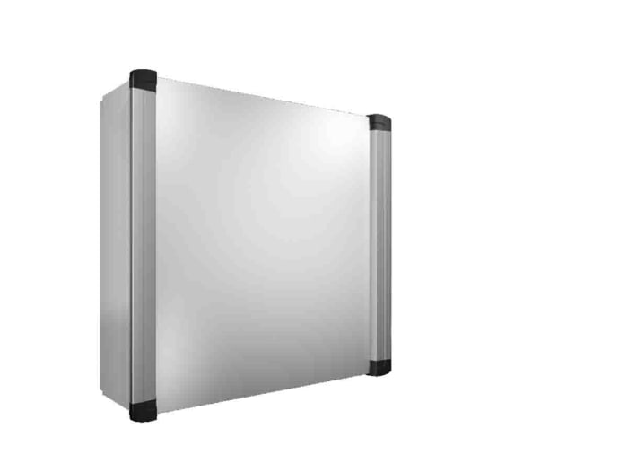 6320650 Rittal | Rittal AX Series Sheet Steel Wall Box, IP55, 600 mm x ...