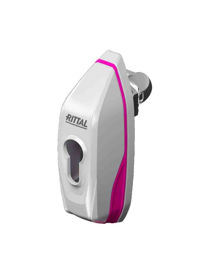 2537100 Rittal | Rittal Grey Die Cast Zinc Locking Handle, Mini Handle ...