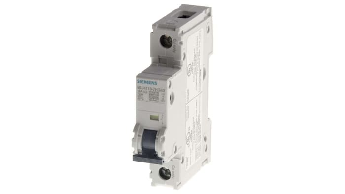 5SJ4110-7HG40 Siemens | Siemens SENTRON 5SJ4 MCB, 1P, 10A Curve C, 14 ...