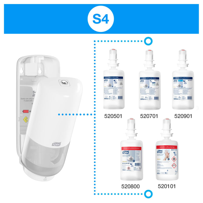 561500 Tork | Tork 1000ml Soap Dispenser | 202-8559 | RS