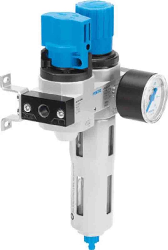 LFR-3/4-D-DI-MAXI-KC Festo | Filtro regulador Festo serie D, grado de filtración 40μm, con purga ...