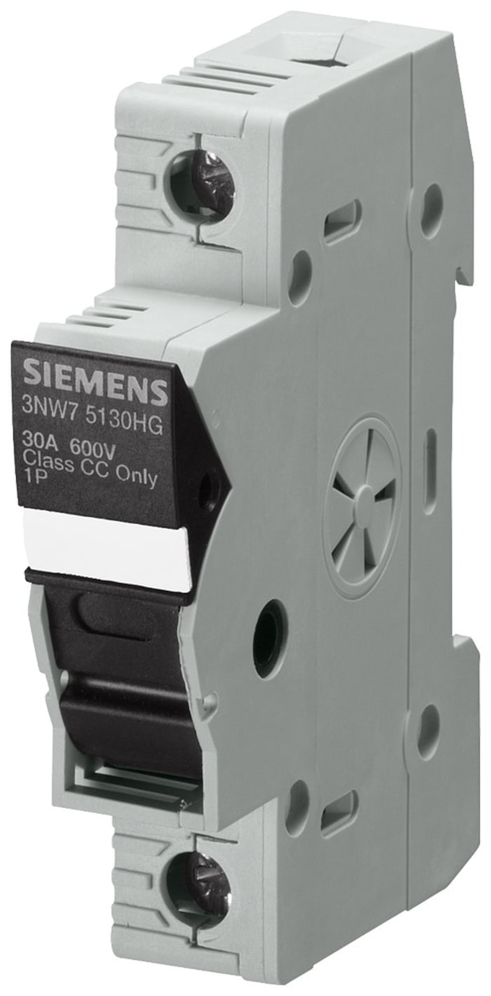 3NW7513-0HG Siemens | Siemens 30A Rail Mount Fuse Holder for Class CC ... 3NW7513-0HG Siemens | Siemens 30A Rail Mount Fuse Holder for Class CC ...