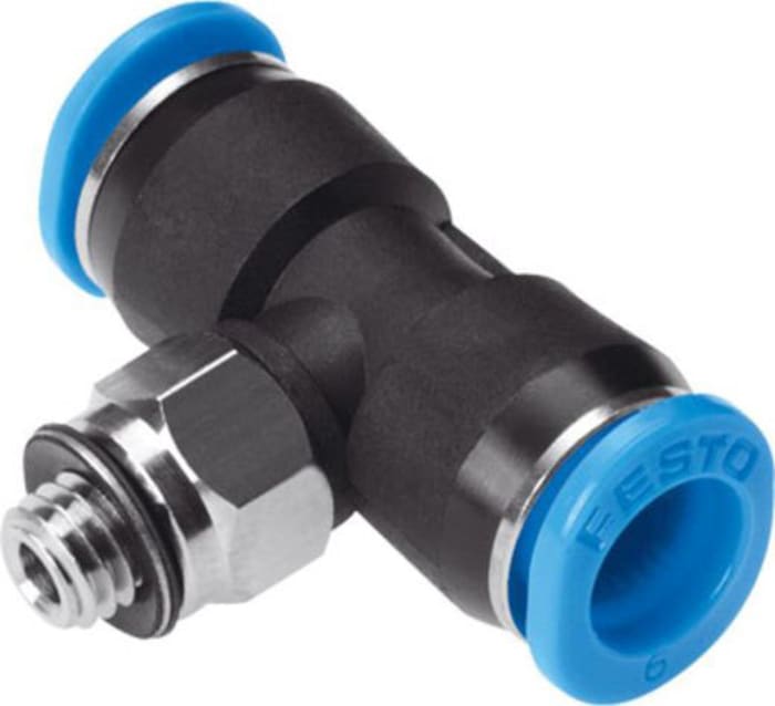 QSMT-M3-4 Festo | Racor neumático Festo, Adaptador de rosca en T, con ...