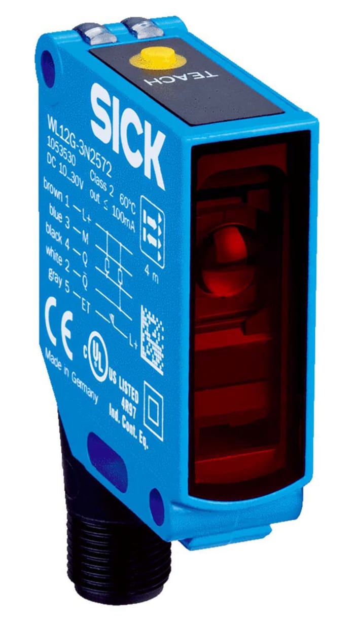WL12GC-3P2472A00 SICK | SICK Retroreflective Photoelectric Sensor ...