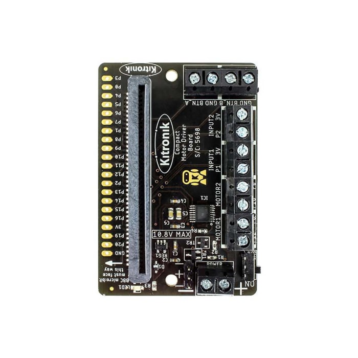 5698 Kitronik | Kitronik Compact Motor Driver Board For The BBC micro ...