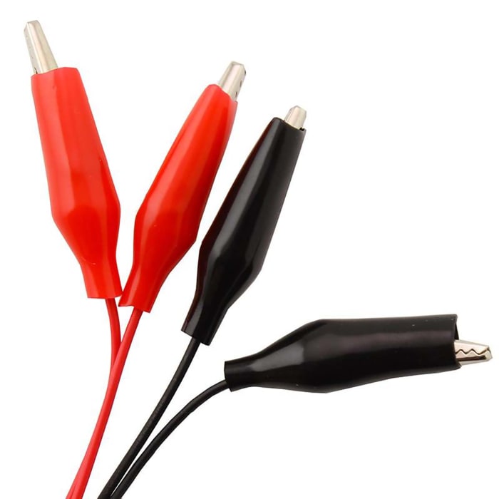 2447 Kitronik | Kitronik BBC micro:bit Add-on Crocodile Clip Lead, Red ...