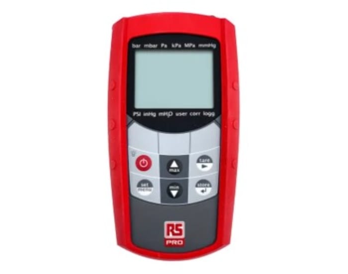 RS PRO | RS PRO RS MH 5130 + RS MSD 25 BAE Absolute Manometer, Max ...