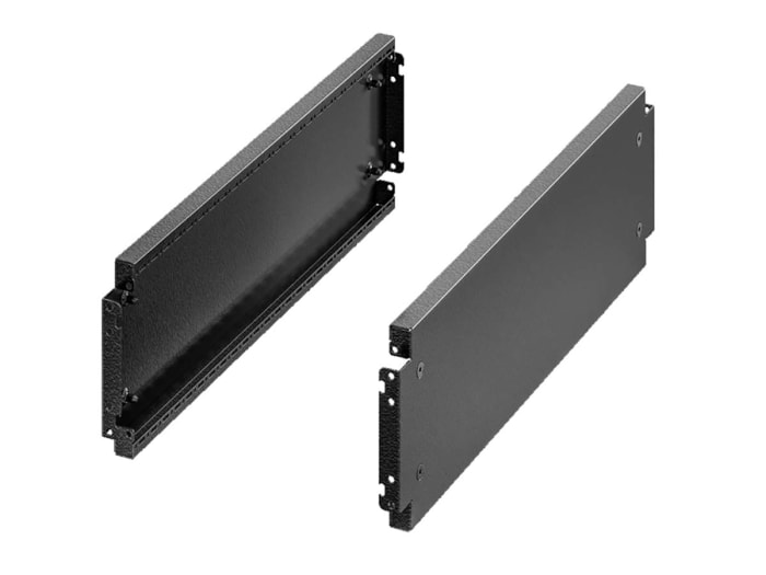 8640042 Rittal | Rittal Black Steel Rack Panel, 40HP | 206-1257 | RS
