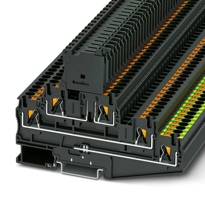 3002605 Phoenix Contact | Phoenix Contact 3002605 PT 4 Series Fused DIN ...
