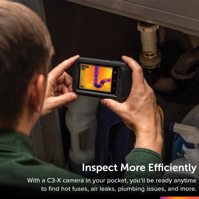 FLIR C3-X (incl. Wi-Fi) FLIR | FLIR C3-X Thermal Imaging Camera with ...