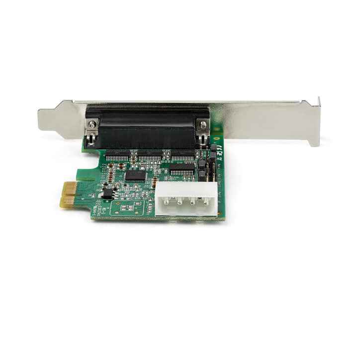 PEX4S953 StarTech.com | StarTech.com 4 Port PCIe RS232 Serial Card ...