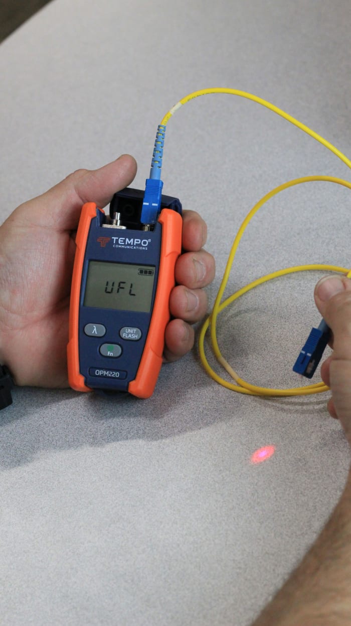 55500026 Tempo | Tempo OPM220 Single Mode & Multimode Fibre Optic Power ...