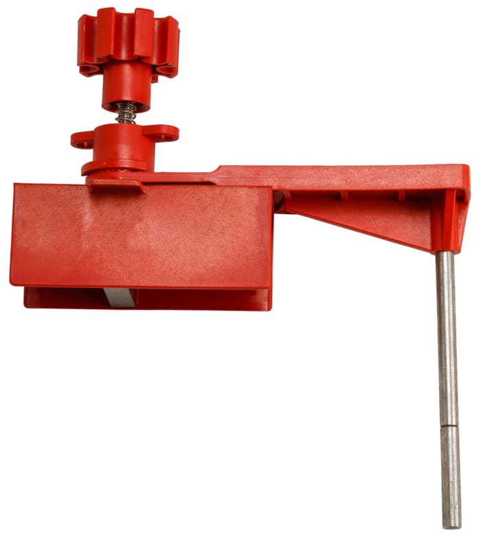 UNIVERSAL BALL VALVE LOCKOUT DEVICE SML Brady | Brady Red 1-Lock Glass ...