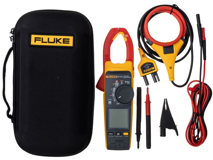 FLUKE-377 FC/E Fluke | Fluke 377 FC Clamp Meter, 999.9A dc, Max Current ...