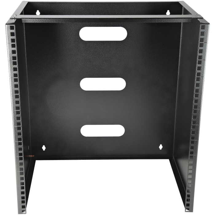 WALLMNT12 StarTech.com | StarTech.com Black 12U Steel Server Rack ...