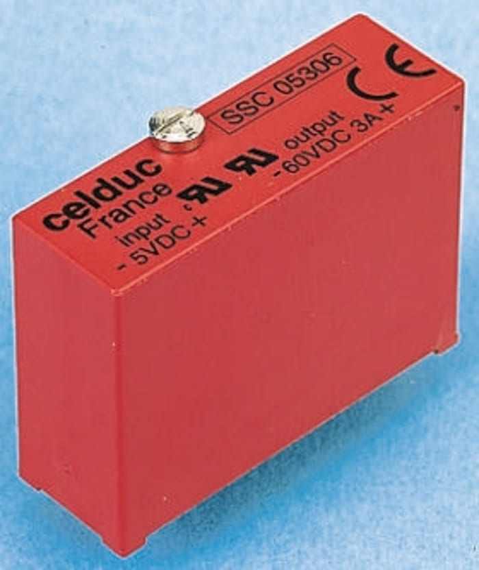 SSC24306 Celduc | Celduc SE-SS Series Solid State Relay, 3 A Load, PCB ...