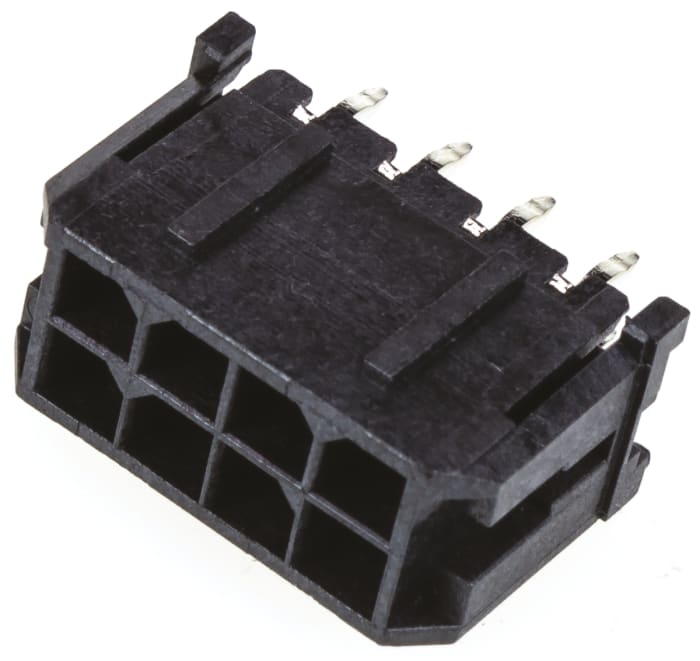 43045-0814 Molex | Molex Micro-Fit 3.0 Series Straight Through Hole PCB ...
