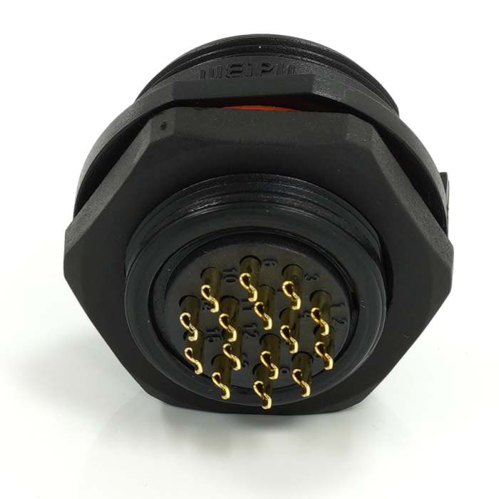 RS PRO | Conector circular RS PRO hembra de 15 vías macho, Montaje ...