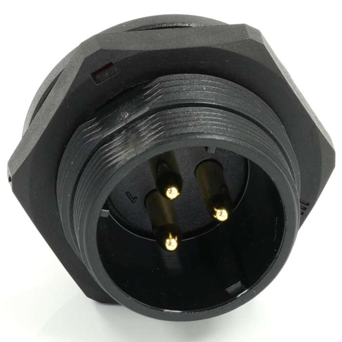RS PRO | Conector circular RS PRO Conector hembra 21 mm serie SP21 de 3 ...