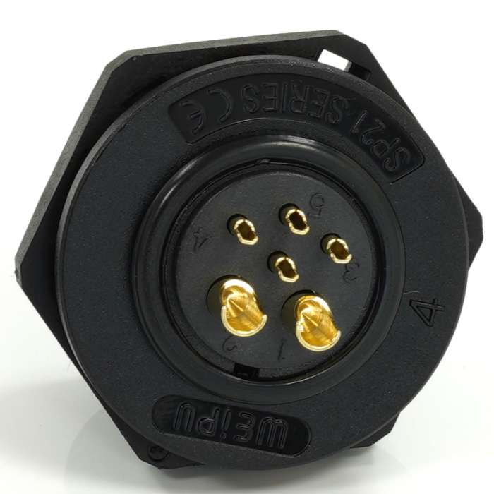 RS PRO | RS PRO Circular Connector, 6 Contacts, Rear Mount, 21 mm ...